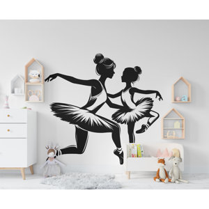 Mercer41 Ballerina Mom Daughter Decor, Ballerina Wall Decal, American ...